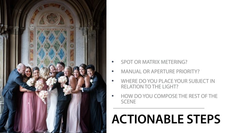 Achieving Proper Exposure - The Wedding School